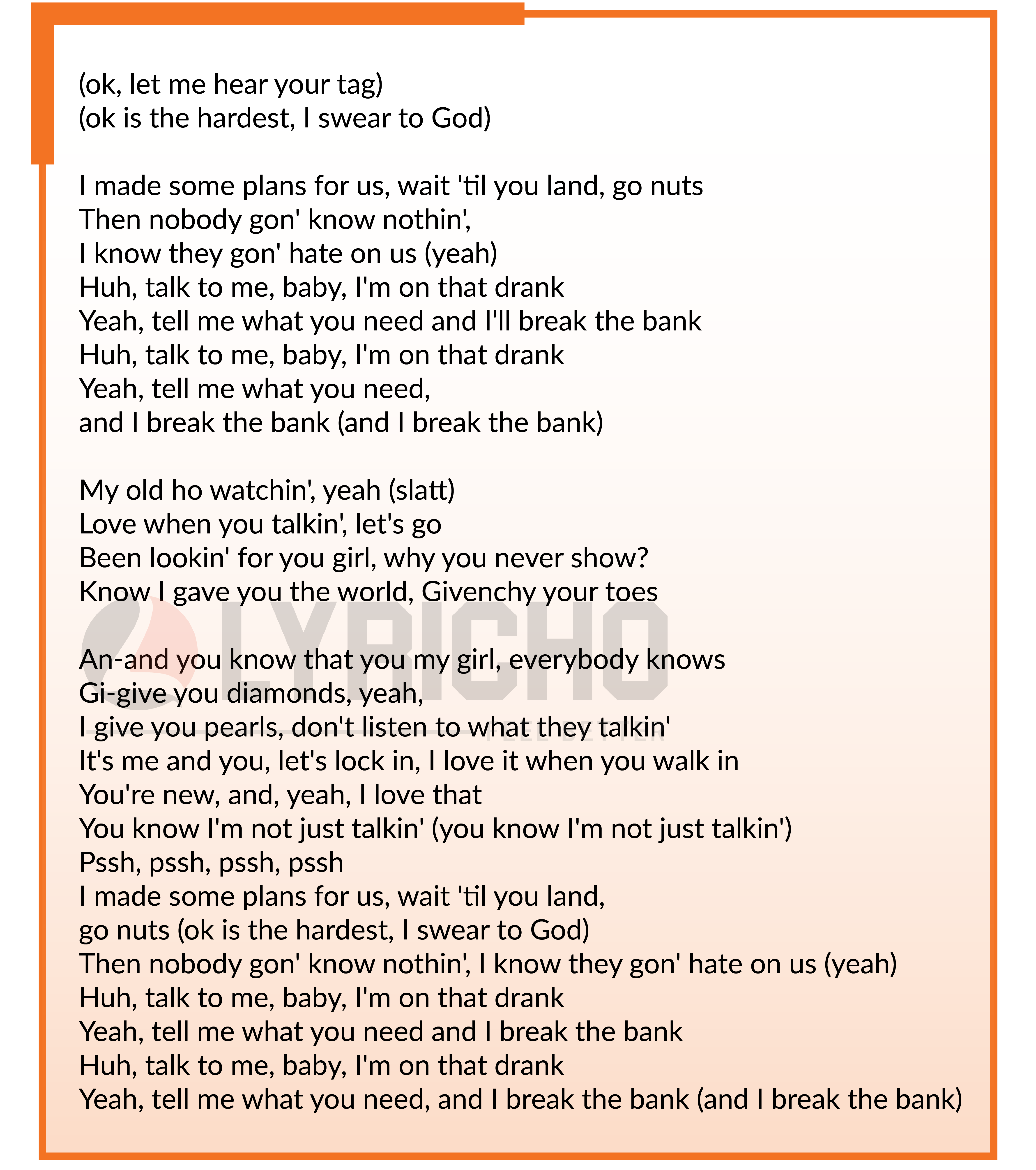 Break Da News - OsamaSon Song Lyrics | Break Da News English Lyrics